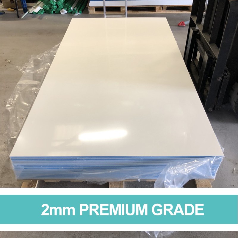 2mm Hygienic Wall Cladding Sheet | Solid PVC 1 – Cladding Centre